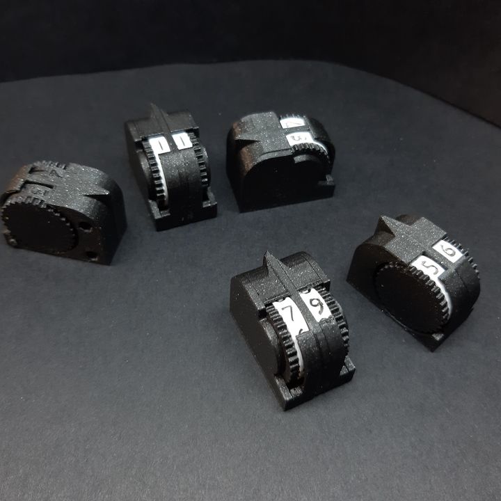 3D Printable Wounds Tracker by Voy Forges