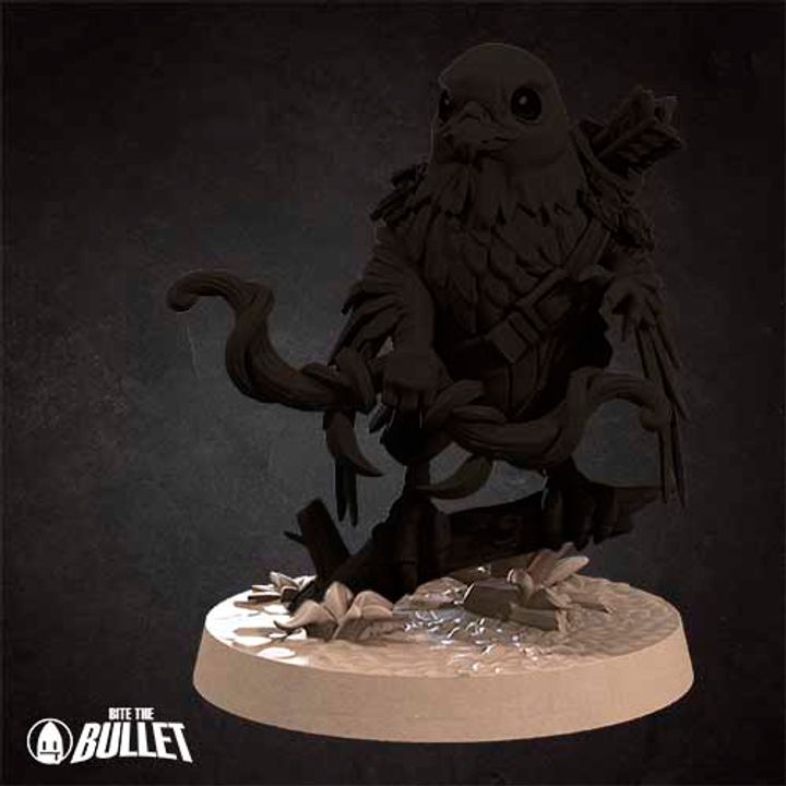 3D Printable [Free] [Humblewood] Hawkfolk Ranger by Bite the Bullet