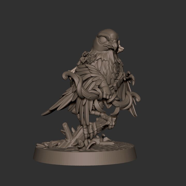 3D Printable [Free] [Humblewood] Hawkfolk Ranger by Bite the Bullet