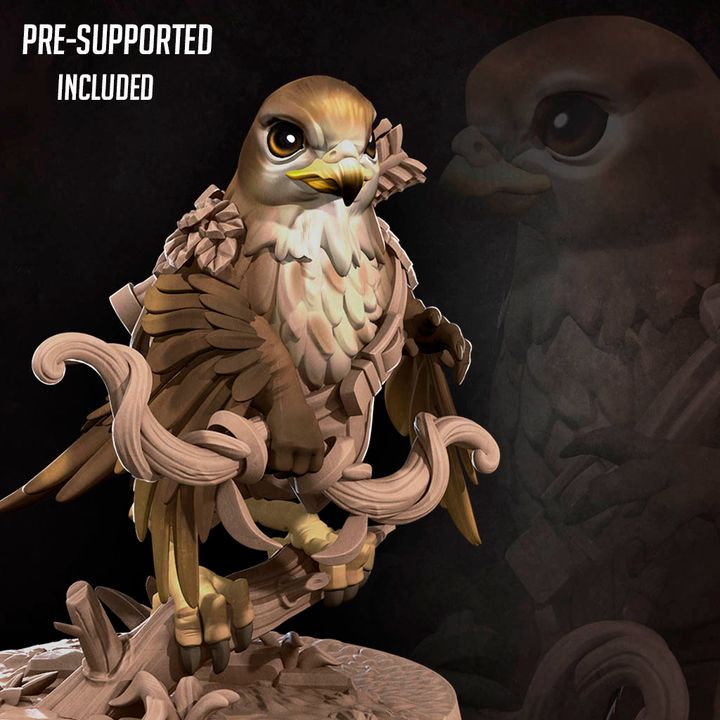 3D Printable [Free] [Humblewood] Hawkfolk Ranger by Bite the Bullet