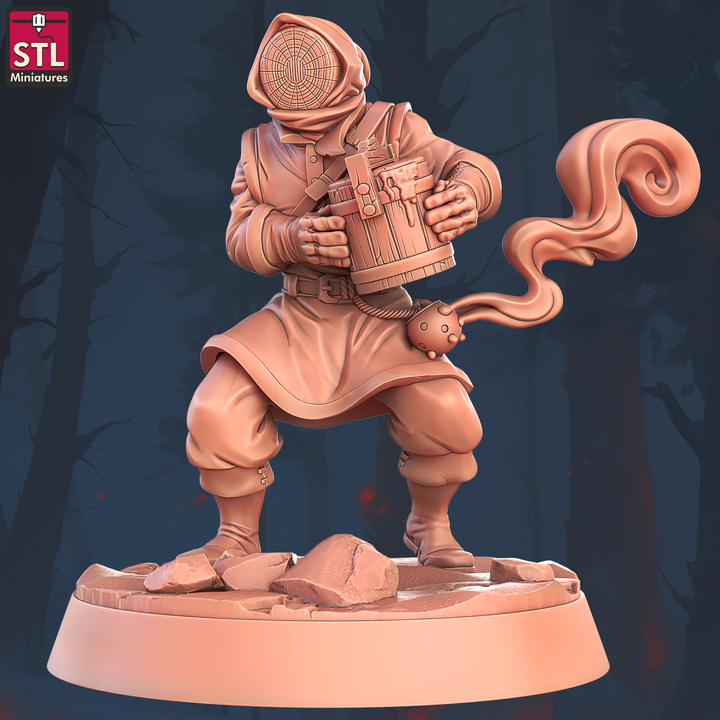 3D Printable Beekeepers Set by STL Miniatures
