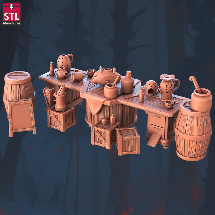 3D Printable Beekeepers Set by STL Miniatures
