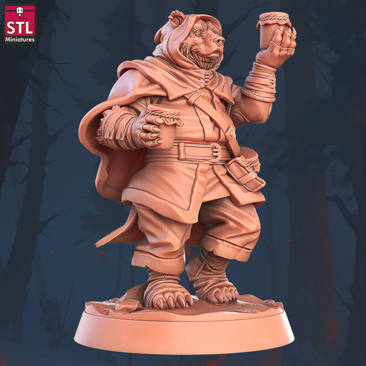 3D Printable Beekeepers Set by STL Miniatures