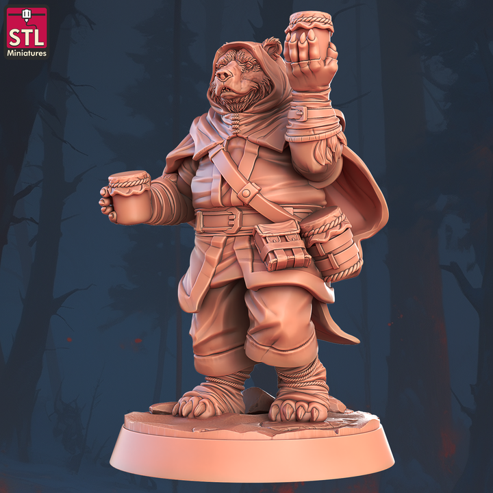 3D Printable Beekeepers Set by STL Miniatures