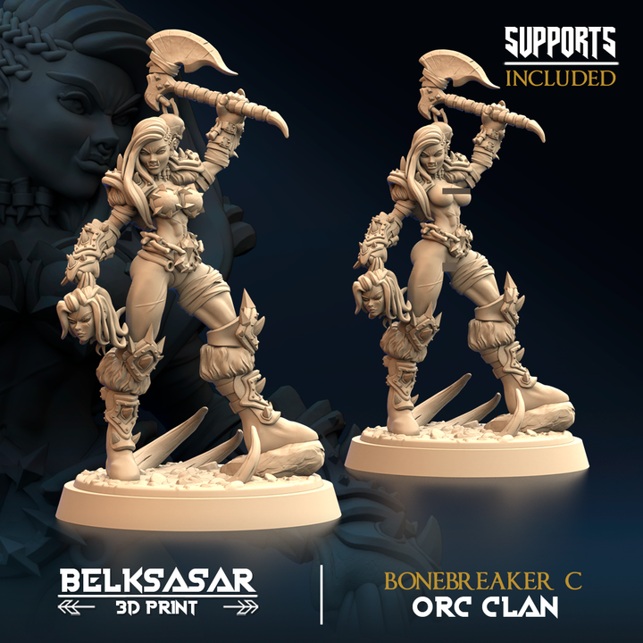 3D Printable Bonebreaker All Variants Set x4 by Belksasar