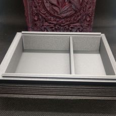 3D Printable Nevermore Tome - Storage & Rolling Tray by FatesEnd