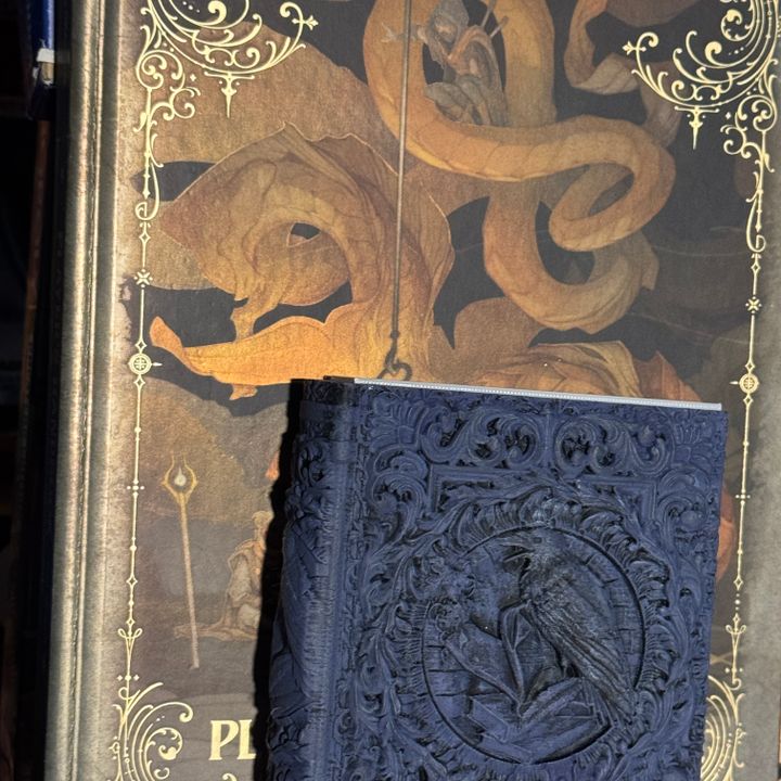 3D Print of Nevermore Tome - Storage & Rolling Tray by Braydin72