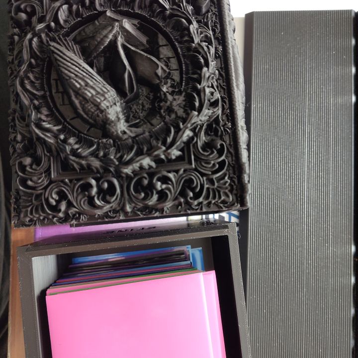 3D Print of Nevermore Tome - Storage & Rolling Tray by srenhassmann