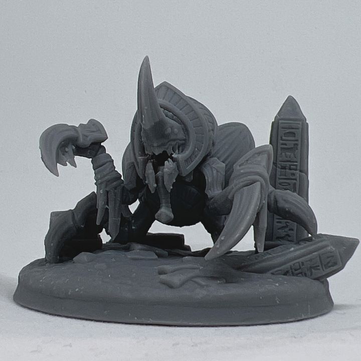 3D Printable Scarab monster by Willy Kao