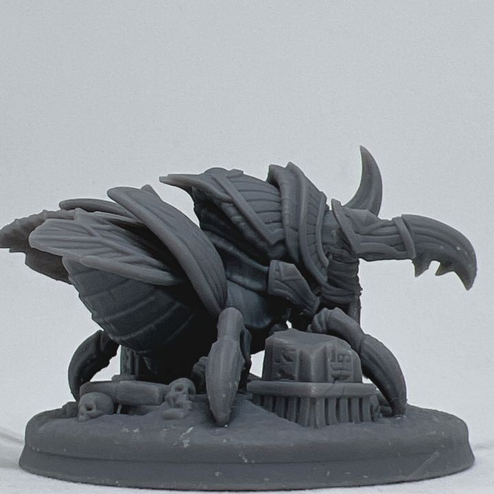 3D Printable Scarab monster by Willy Kao
