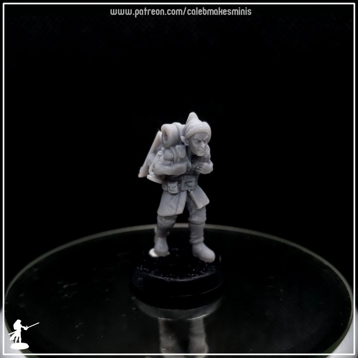 3D Printable Traveling Merchant Family - Collection [PRE-SUPPORTED ...