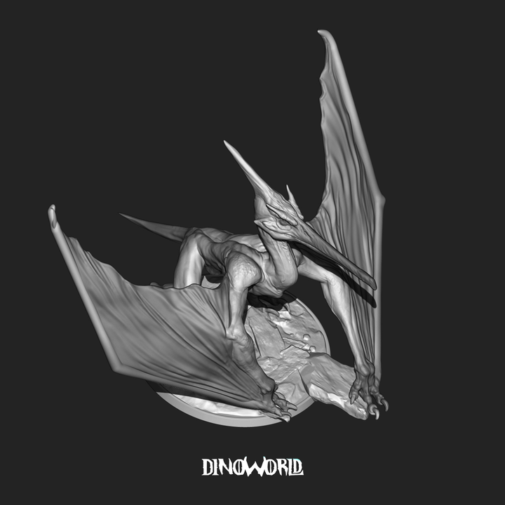 3D Printable pterodactyl evolution by Dinoworld