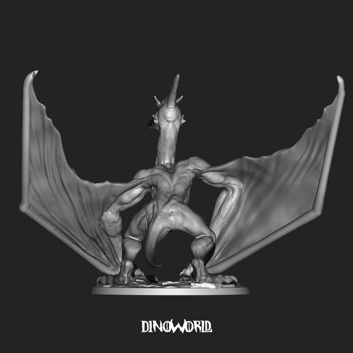 3D Printable pterodactyl evolution by Dinoworld