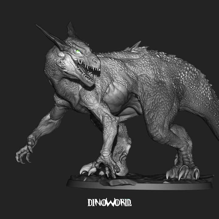 3D Printable T rex evolution by Dinoworld
