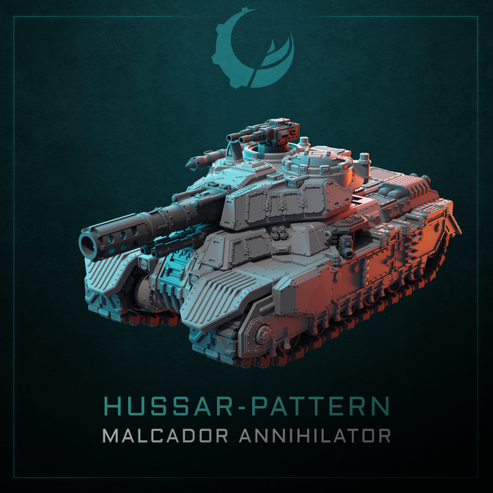 3D Printable Hussar-Pattern Heavy Tank by Maelstrom Designworks