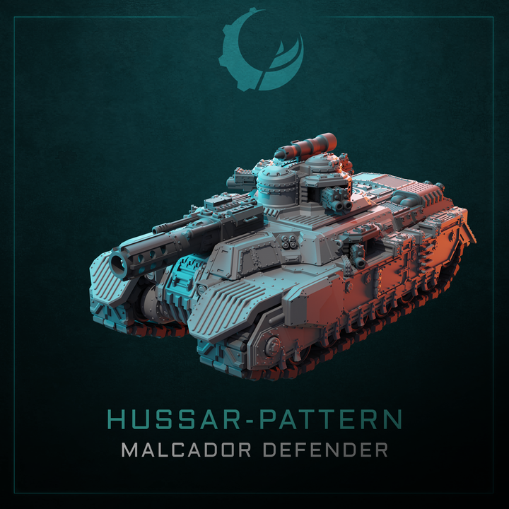 3D Printable Hussar-Pattern Heavy Tank by Maelstrom Designworks