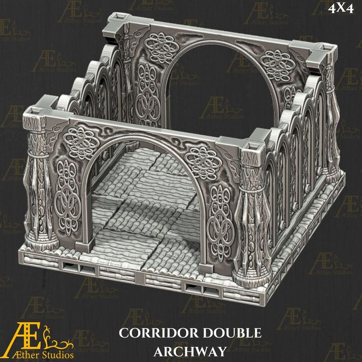 3D Printable AEEAST10 – Temple of the Jade Serpent by Aether Studios