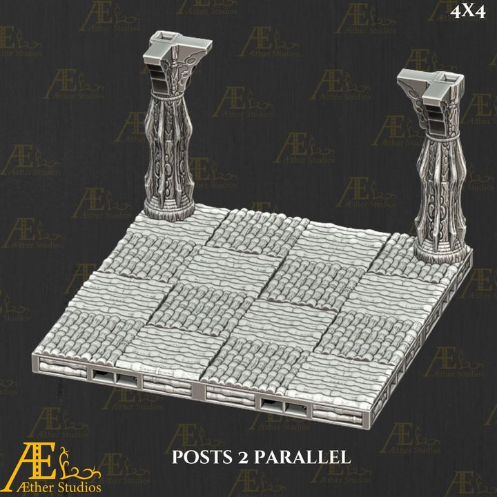 3D Printable AEEAST10 – Temple of the Jade Serpent by Aether Studios