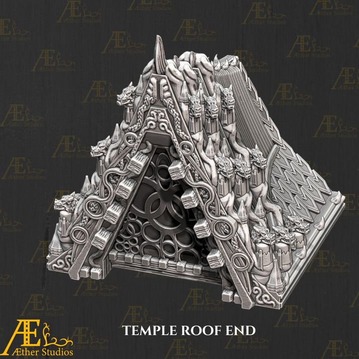 3D Printable AEEAST10 – Temple of the Jade Serpent by Aether Studios