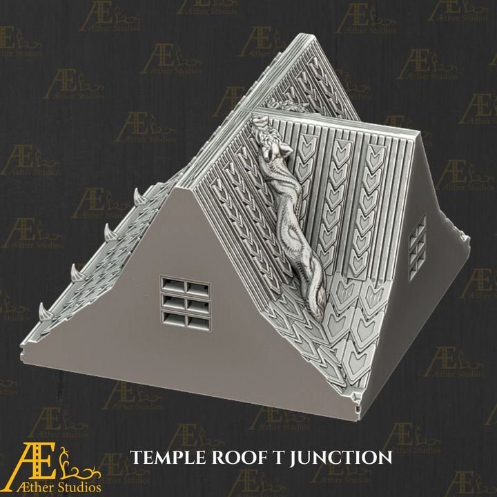 3D Printable AEEAST10 – Temple of the Jade Serpent by Aether Studios