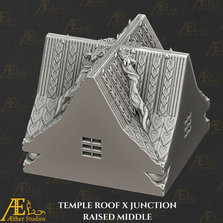 3D Printable AEEAST10 – Temple of the Jade Serpent by Aether Studios