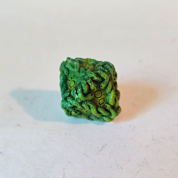 3D Printable Snake Dice DnD Set by Zephrens 3D Productions (Dice)