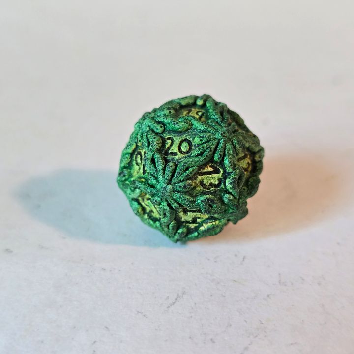 3D Printable Snake Dice DnD Set by Zephrens 3D Productions (Dice)