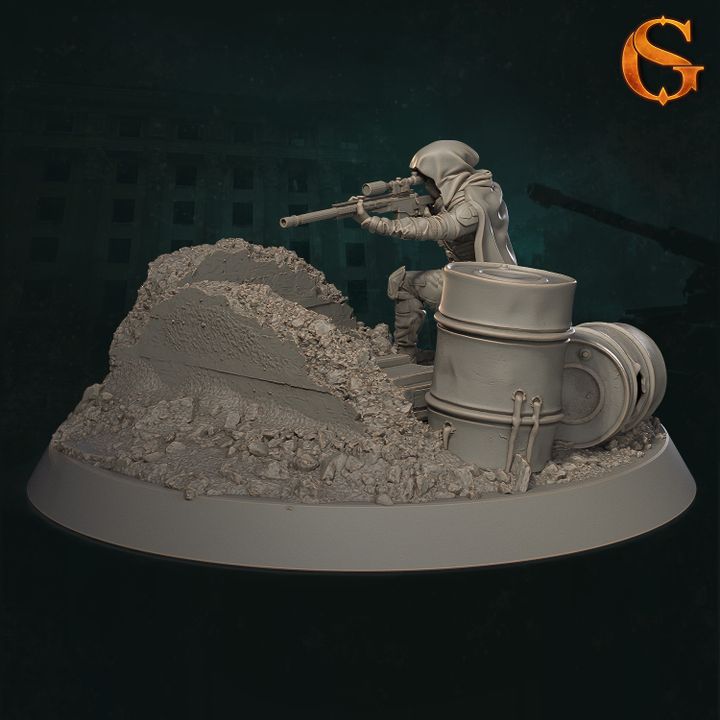 3D Printable Diorama - Demonic Incursion in Kharkiv | Pre-Supported by ...