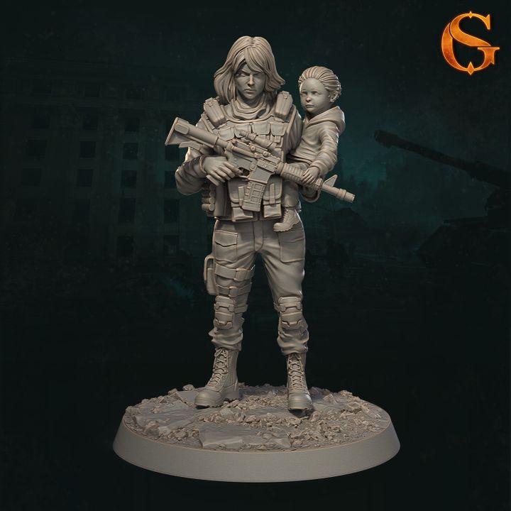 3D Printable Diorama - Demonic Incursion in Kharkiv | Pre-Supported by ...