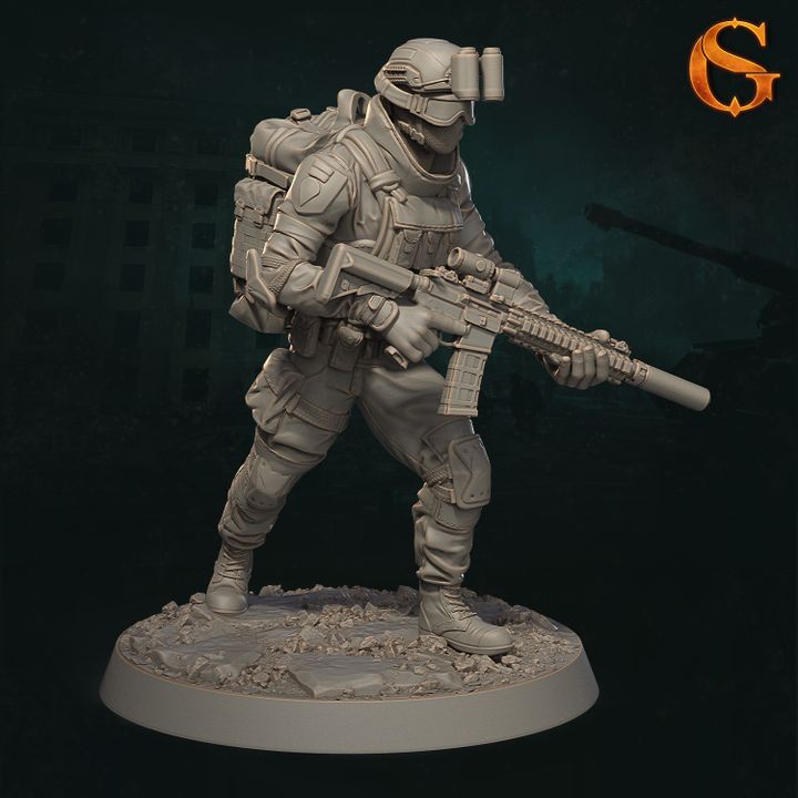 3D Printable Diorama - Demonic Incursion in Kharkiv | Pre-Supported by ...