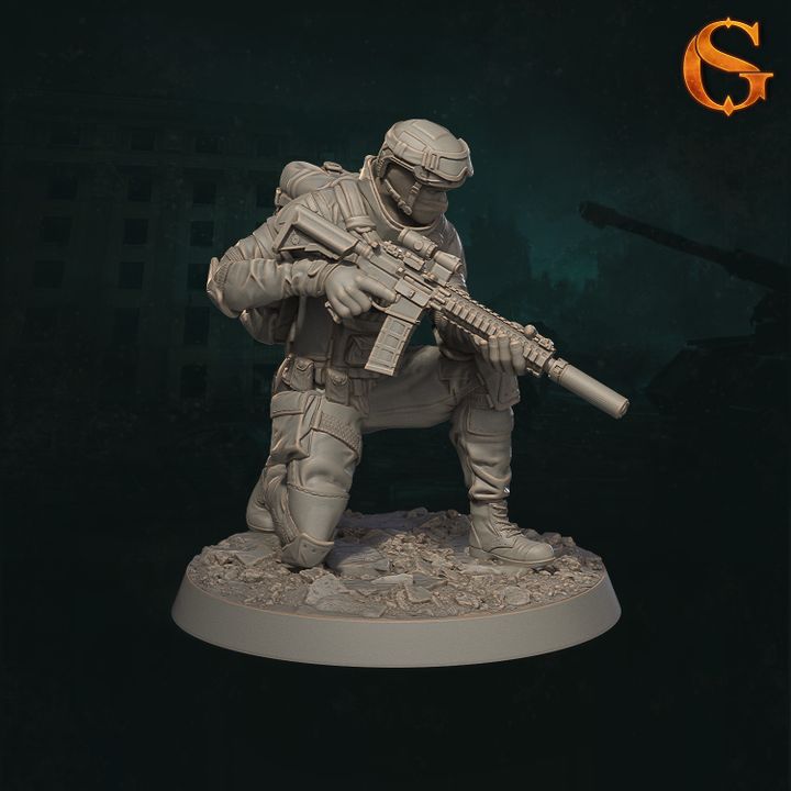 3D Printable Diorama - Demonic Incursion in Kharkiv | Pre-Supported by ...