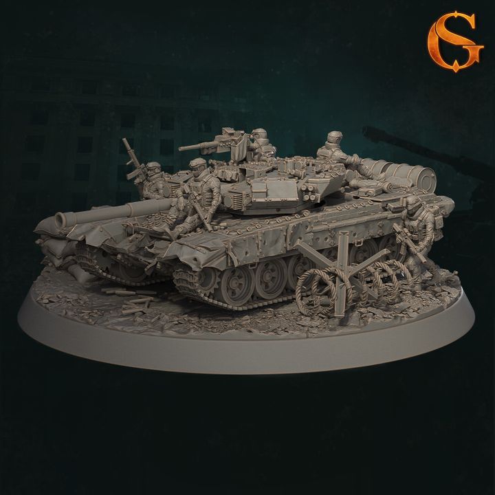 3D Printable Diorama - Demonic Incursion in Kharkiv | Pre-Supported by ...