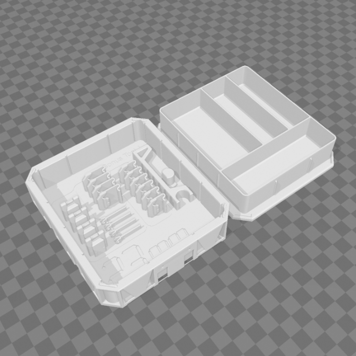 3D Printable Netherbuilds Toolbox test/calibration file – STL by Kemal