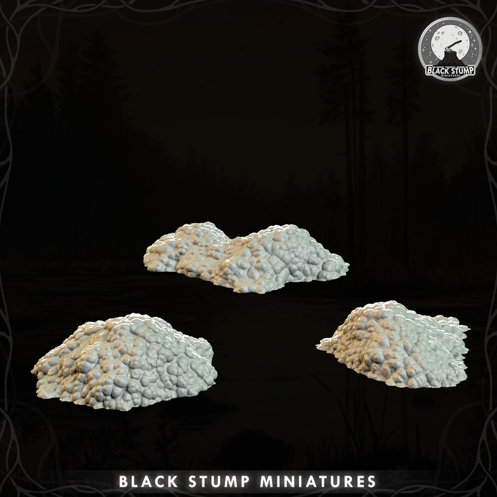 3D Printable Bog Dragon Eggs by Arcane Chamber Miniatures