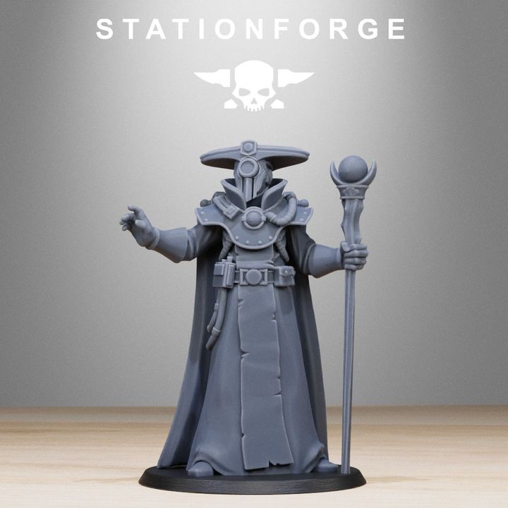 3D Printable GrimCorp Elder by Station Forge