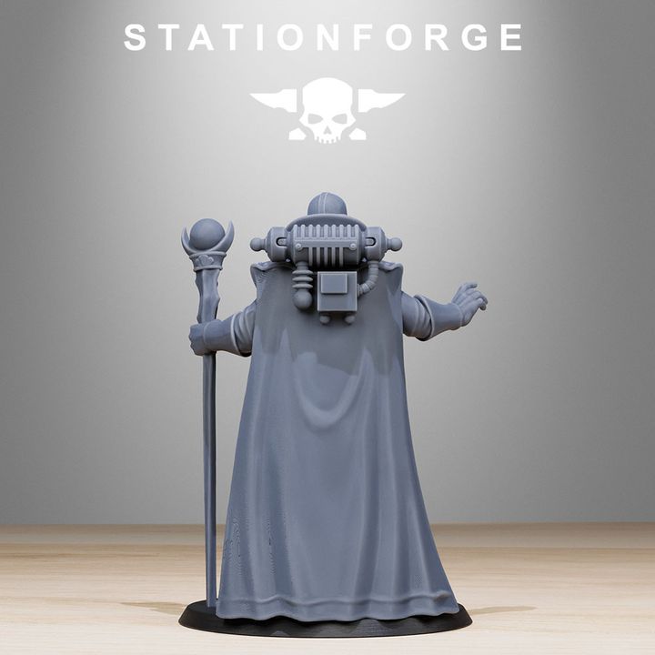 3D Printable GrimCorp Elder by Station Forge