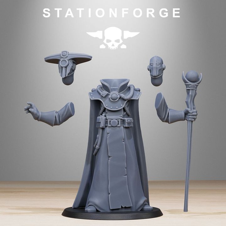 3D Printable GrimCorp Elder by Station Forge