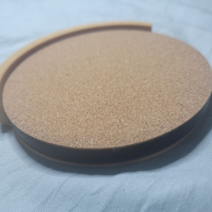 3D Printable Cork Coaster Set by Nicholas Diaz