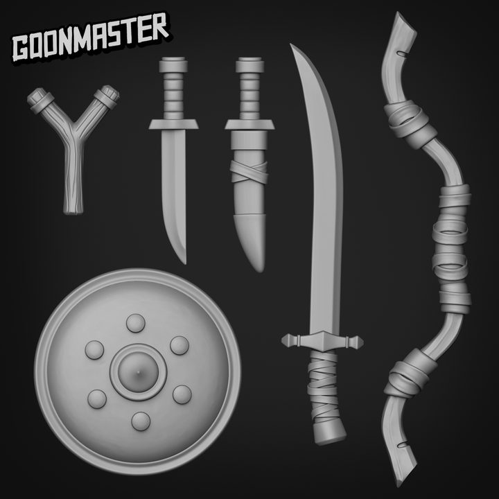 3D Printable Bits Box 48 by Goon Master