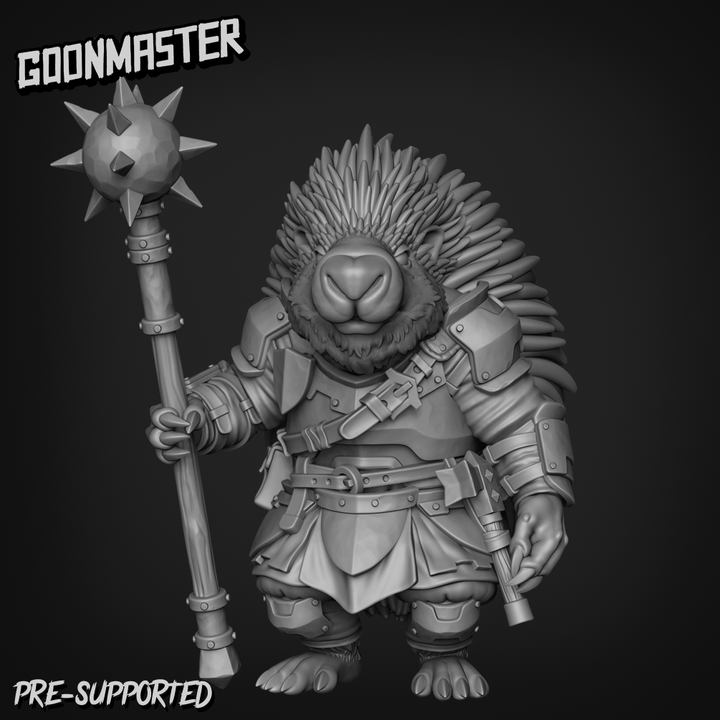 3D Printable Porcupine Spine Smasher 2 by Goon Master