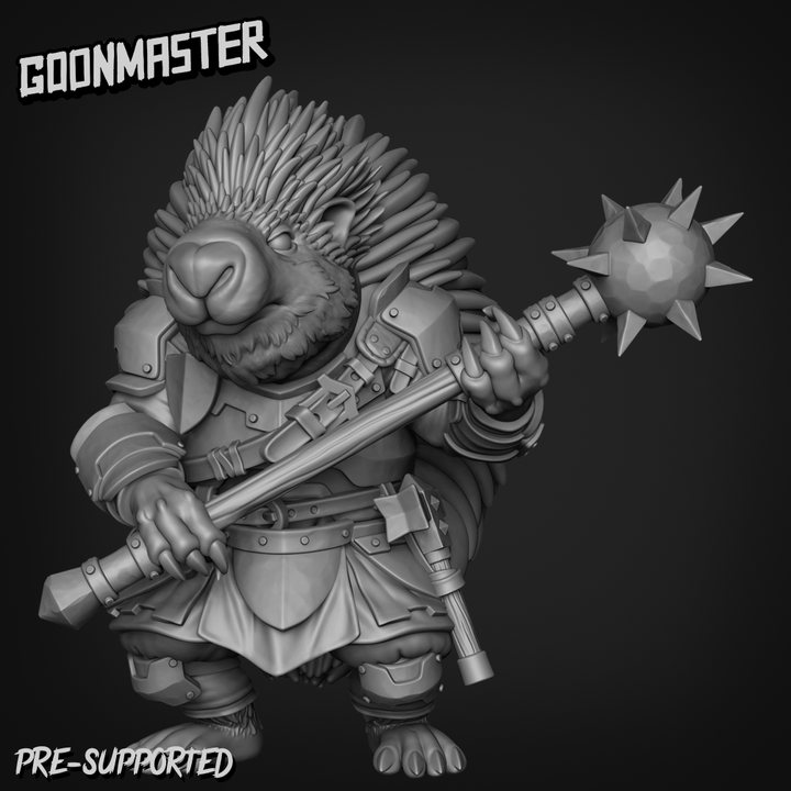 3D Printable Porcupine Spine Smasher 3 by Goon Master