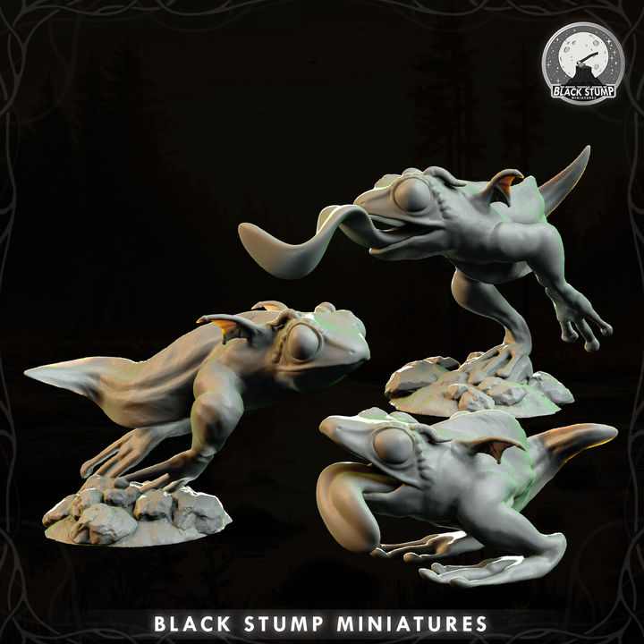 3D Printable Black Stump 3 - August 2024 Release - Bog Dragon Egg Hunt ...
