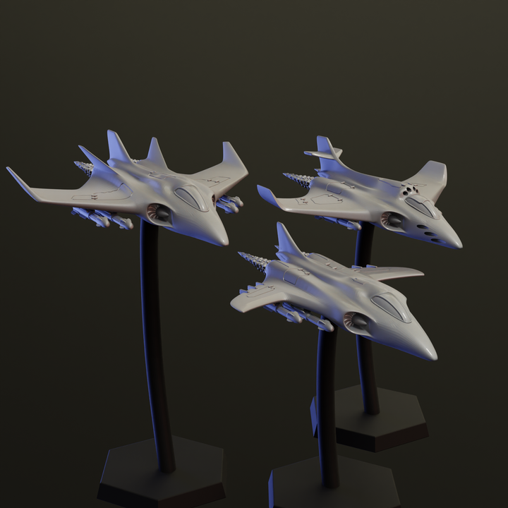 3D Printable 8mm Air Assets by ddd_martin_miniatures