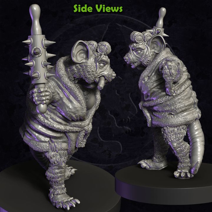 3D Printable Ratters, Wave 3 - Matron by Dark-Platypus Studio