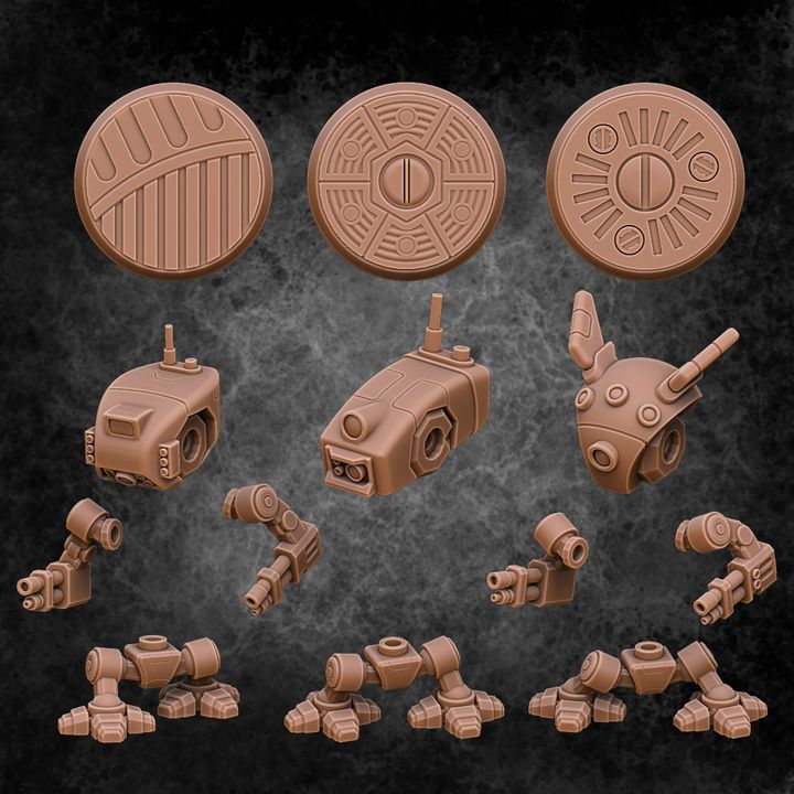3D Printable Bots MK1 by Deathpunk Studio