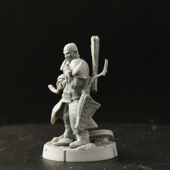 3D Printable Finch and Dragon - Ajige-Nikan, Cammander of the cavalry ...