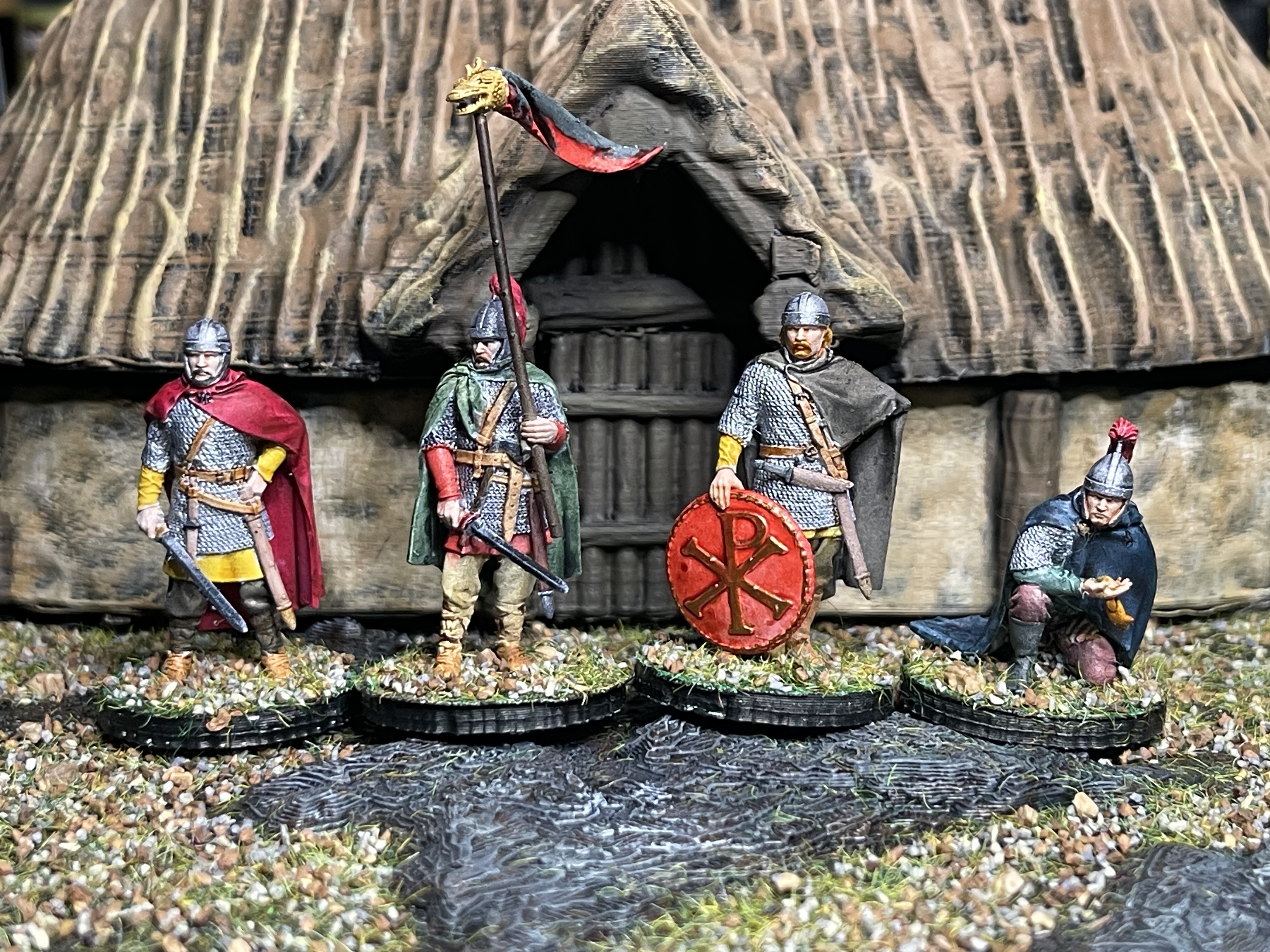 3D Printable Visigoths Asturians dismounted Set 1 by Reconquer Designs