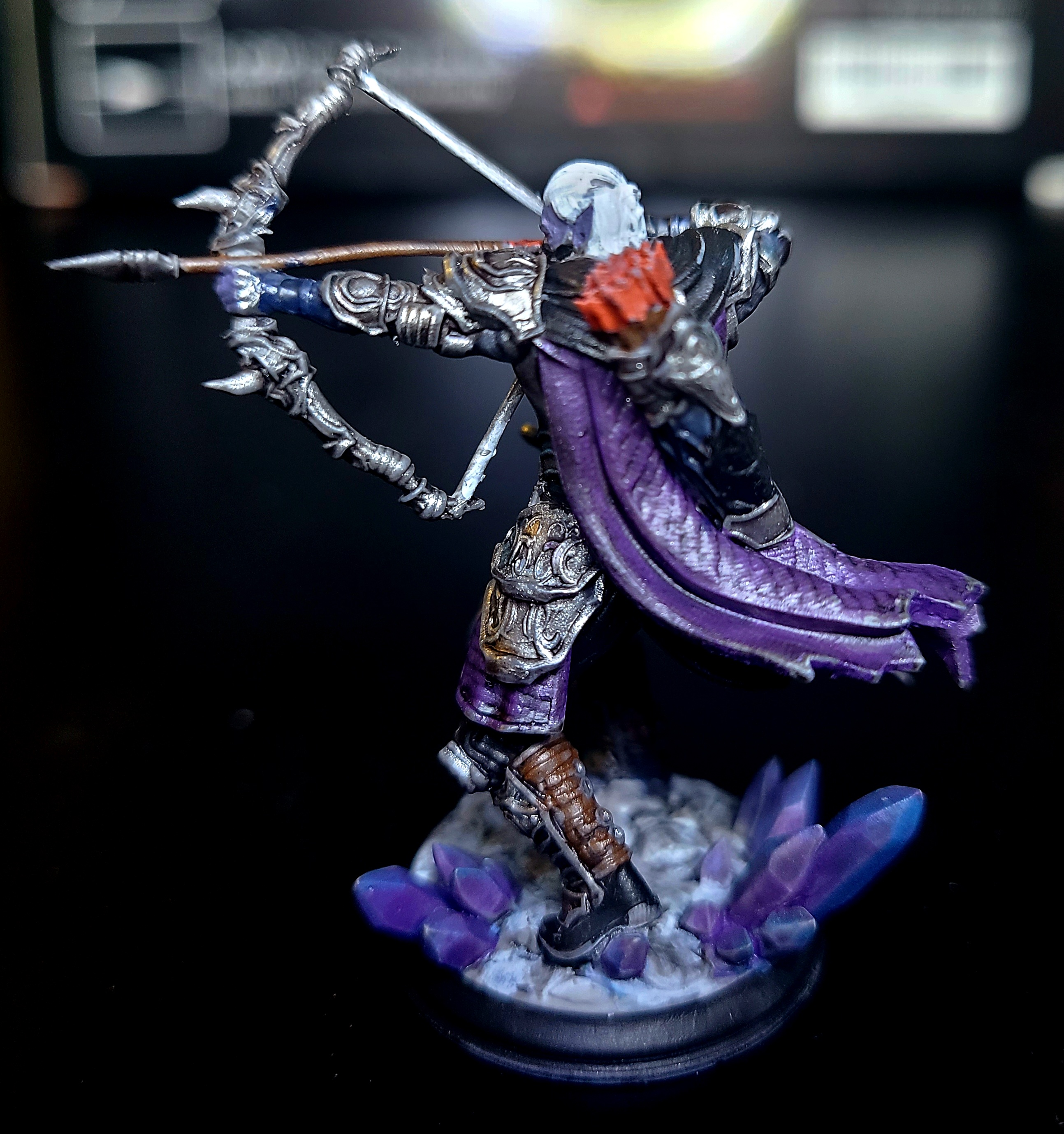 3D Printable Drow Ranger of the Underdark - Indua'ne Viverik by DM Stash