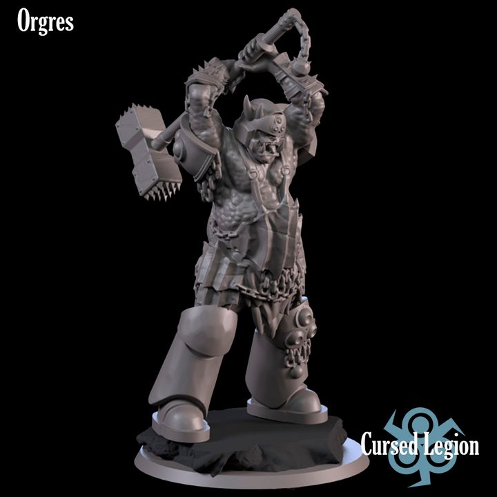 3D Printable Orgres by Sergeant Hammer