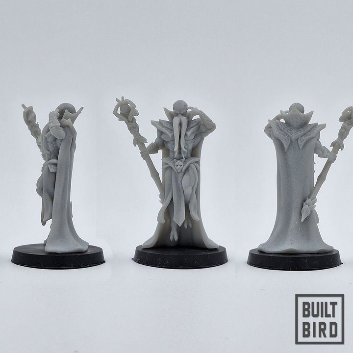 3D Printable Floating mindflayer by Built Bird